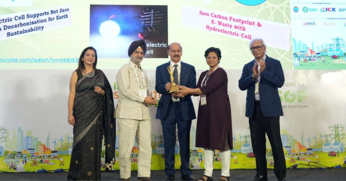 Prof. RK Kotnala & Dr. Jyoti Shah Receive National Gold Award for Hydro ...